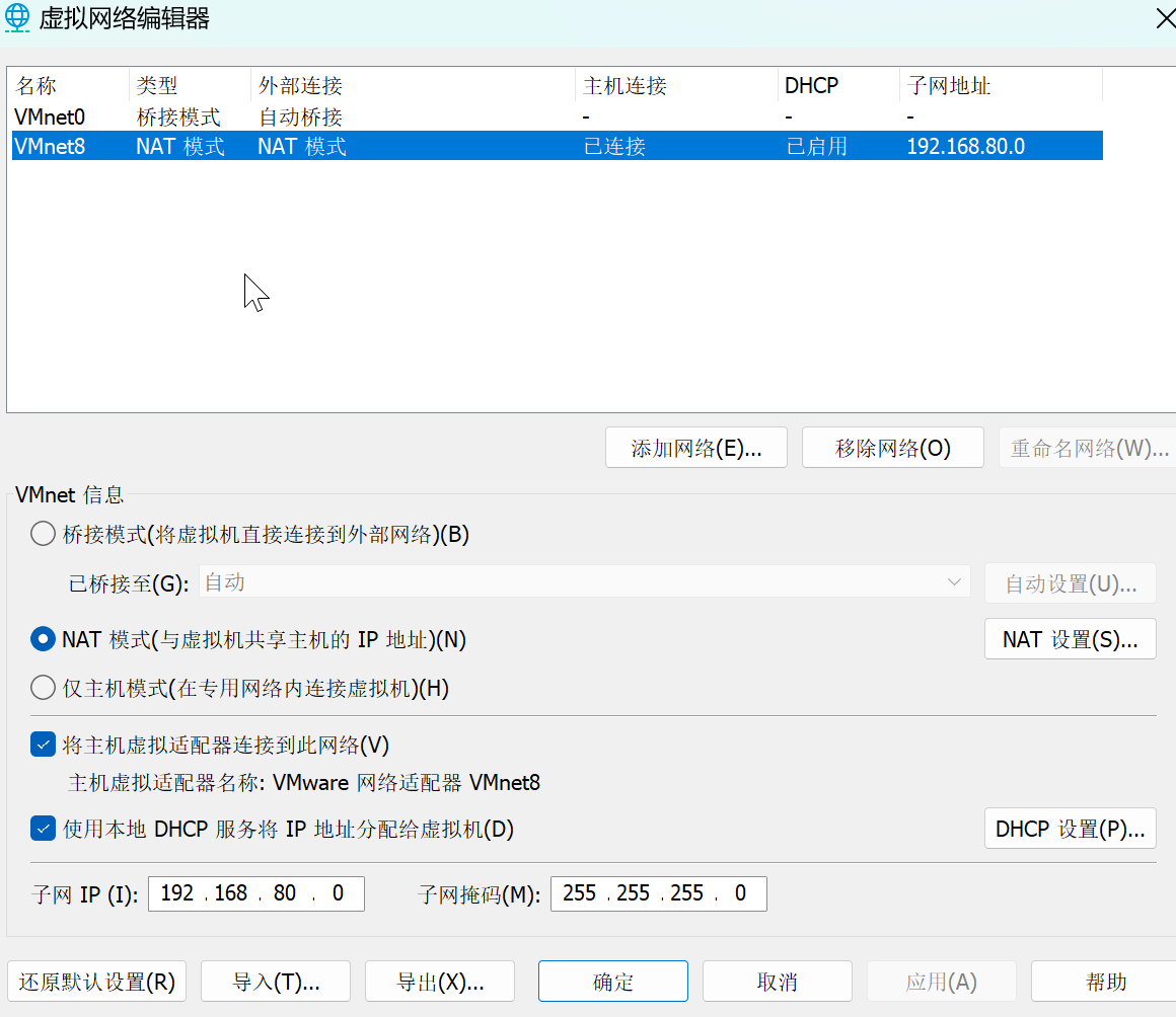 Vmware虚拟机没有网络？ - 亭轩阁